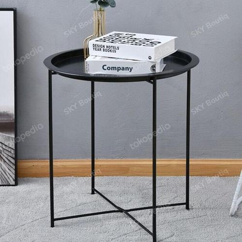 Jual - MEJA CAFE BULAT /MEJA NAMPAN BESI OUTDOOR /MEJA SUDUT /MEJA BESI ...