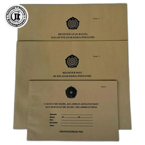 Jual Buku Format Sistem Informasi Posyandu (FORMAT SIP)6 - Kab ...