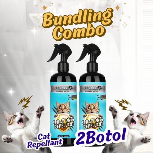 Jual Pengusir Kucing Cat Repellant Spray Anti Kucing 2 Botol Paket ...