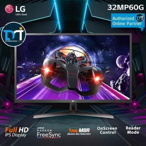 Jual LG 32MP60G B 32" Inch - FHD IPS 75Hz 1ms FreeSync HDMI DP Vesa ...