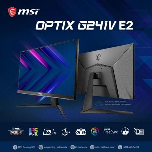 Jual MSI Optix G241V Monitor Gaming 24 Inch - FHD IPS 75Hz Full HD ...