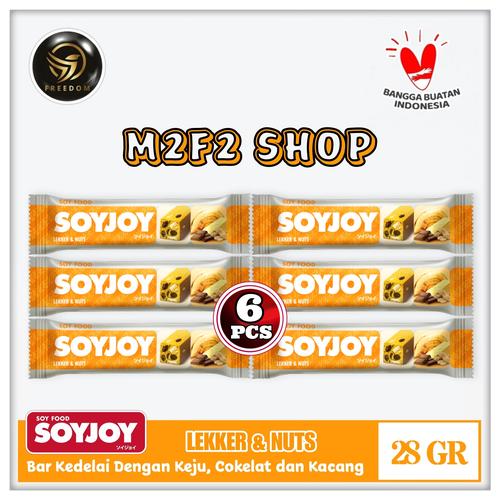 Promo Soyjoy Lekker & Nuts | Bar Kedelai Keju Cokelat Kacang - 28 gr (6 Pcs) - Jakarta Pusat ...