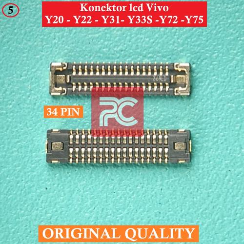 Jual Konektor LCD Vivo Y20 34PIN Connector Socket Di Mesin Original - Kota Makassar - PHANIACELL ...