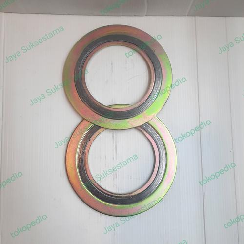 Jual Spiral Wound Gasket ANSI 150 1/2" inch Carbon Steel SWG DN15 CS ...