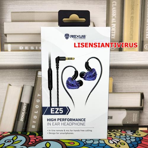 Jual Earphone Gaming Rexus EZ5 EZ 5 Mobile Gaming Design with ...