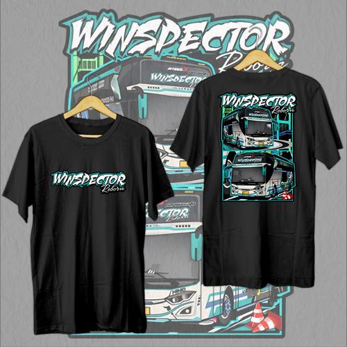 Jual Kaos Baju BUSMANIA WINSPECTOR anak dewasa BUS Bis mania Bismania ...