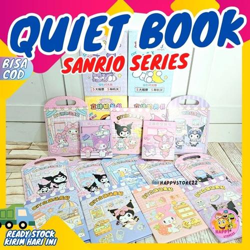 Jual Sanrio Quiet book Cinnamoroll Kuromi Buku Diy Handmade Toys Paper ...