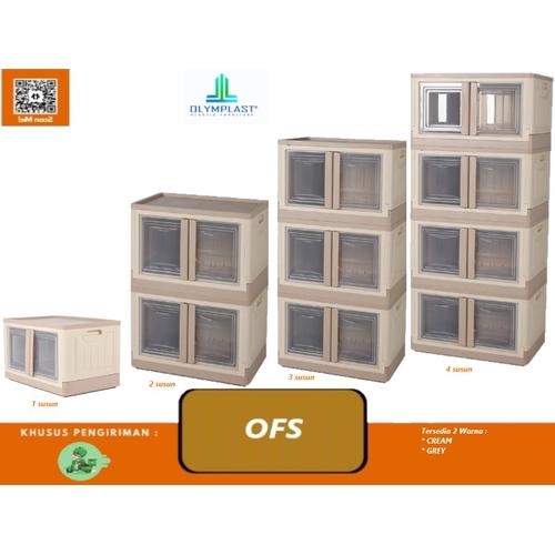 Promo Olymplast Folding Storage Box| Rak Penyimpanan Lipat| Lemari ...
