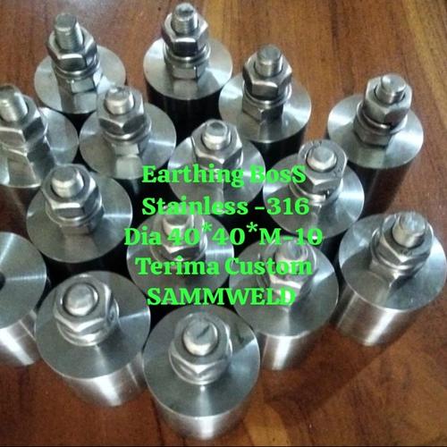 Jual Earthing Boss Dia 40mm x 40mm x M-10 Bahan-Stainless 316 - Kab ...