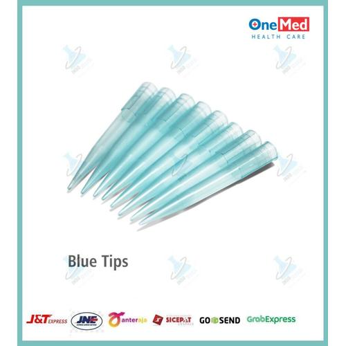 Jual Blue Tips Micropipet Tips Biru OneLab I BLUE TIP 1000 uL 500 pcs ...