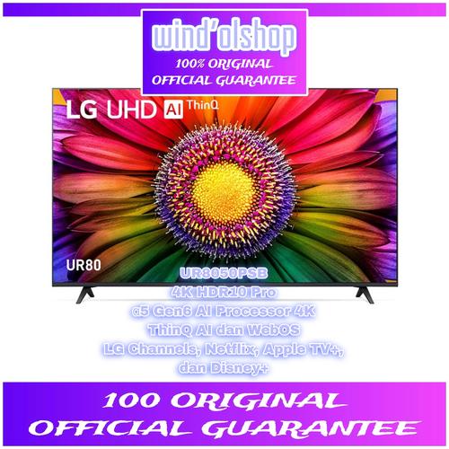 Jual LG 55UR8050PSB Smart TV 4K LG UHD 55UR8050 55 inci, 2023 Magic ...