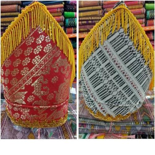 Jual CORNETO Sortopi Pengantin Adat Batak Toba Topi Adat Batak - Putih ...