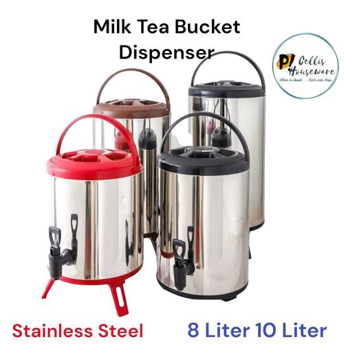 Jual Termos Air Milk Tea Bucket Water 8 L / 10 Liter / Dispenser ...