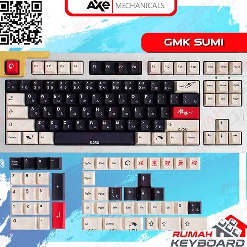 Jual EF KEYCAP - KEYCAPS - CHERRY - GMK SUMI - PBT - DYE SUB - JAPANESE ...