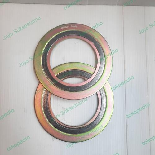 Jual Spiral Wound Gasket PN40 1 1/2" inch Carbon Steel SWG PN 40 DN40 ...