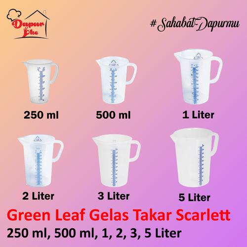 Jual Green Leaf Gelas Takar Ukur Scarlett / Wadah Takaran Pengukur - 2 ...