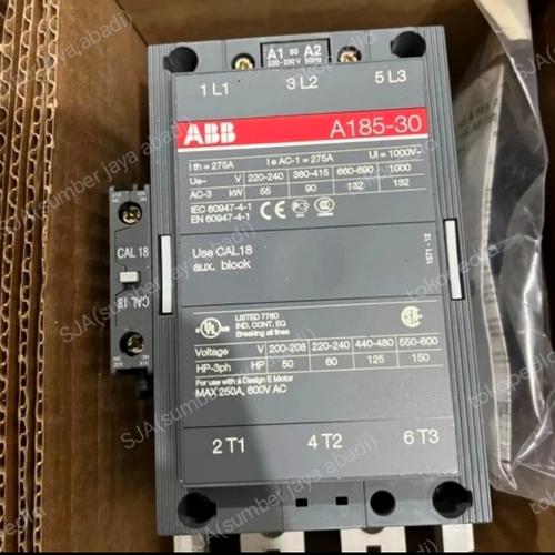Jual Kontaktor abb a185-30 220v coil contactor Abb a185-30 220v ...