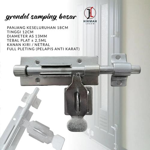 Jual grendel pintu besi besar | aksesoris pintu dll - Kab. Tegal ...