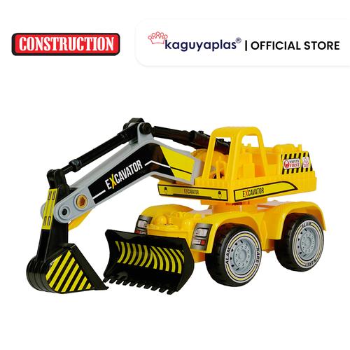 Jual Mainan Anak Truk Besar Excavator KGP 8070 Kaguyaplas - Biru ...