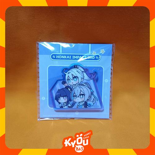 Promo Honkai Meme Acrylic Badge - Honkai Impact 3rd - Mei Stop - Kota ...
