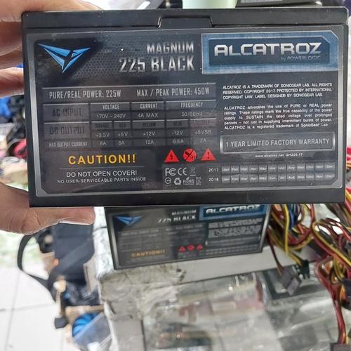 Jual power supply PC PSU Magnum pro 225X powerlogic alcatroz murah ...