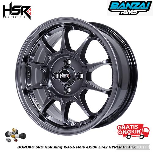 Jual Velg Mobil HSR BOROKO SRD R15 For Starlet Brio Jazz Vios Yaris Dll ...
