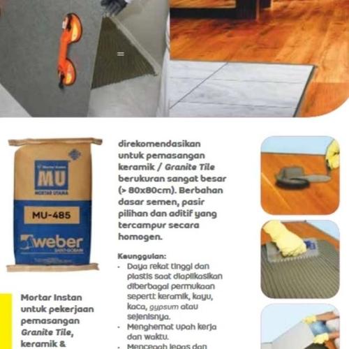 Jual EF MU 485 Semen Instan Perekat Keramik di Atas Kayu,Besi,Gypsum ...