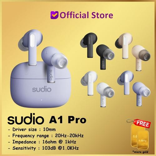 Promo Sudio A1 Pro True Wireless Bluetooth Earbuds ANC Multipoint A1Pro ...