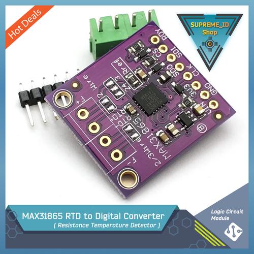 Jual MAX31865 RTD to Digital Converter (Resistance Temperature Detector ...
