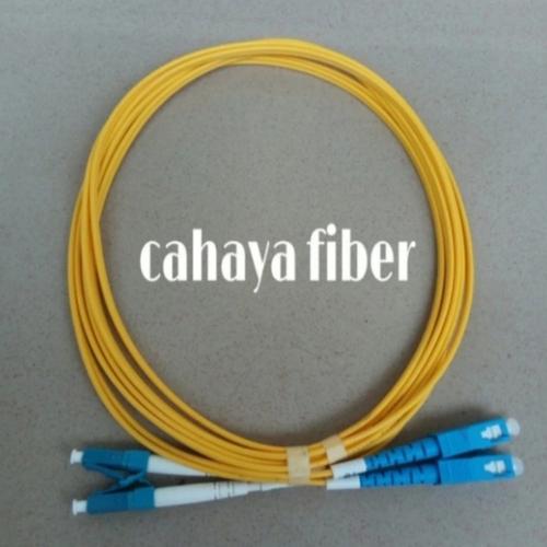 Jual patchcord sc Lc upc 1.5 meter 2.mm singlemode duplex kabel fiber optic - Jakarta Utara ...
