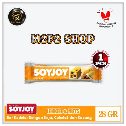 Promo Soyjoy Lekker & Nuts | Bar Kedelai Keju Cokelat Kacang 28 gr (Satuan) - Jakarta Pusat ...