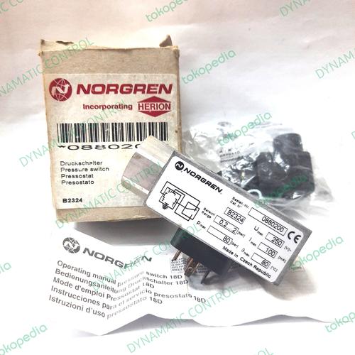 Jual Pressure Switch NORGREN 0880200 HERION Pressure Switch - Jakarta ...