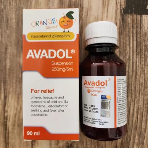 Jual Avadol Paracetamol - Penurun Demam Anak (Hope Children) - Kota ...