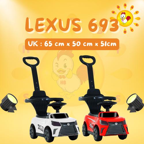 Jual shp lexus 693 mobil dorong anak musik dorongan besi - LEXUS MERAH ...