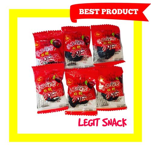 Jual MANISAN PLUM TANPA BIJI BUNGKUS MERAH / PLUM ASAM MANIS 250 GR ...