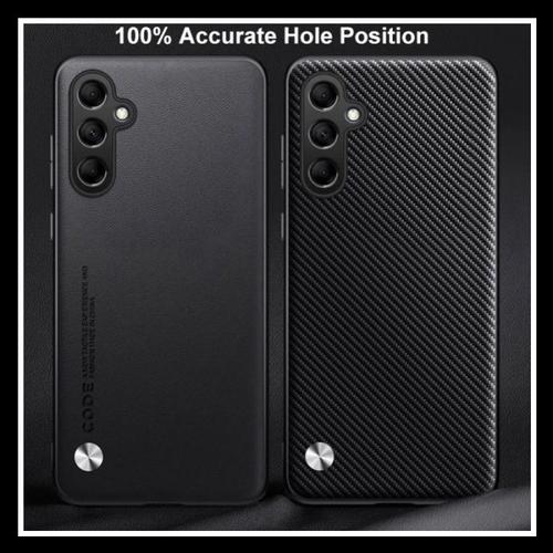 Jual Samsung Galaxy A05 / A05s Vegan Plain Leather CODE Case Hard ...