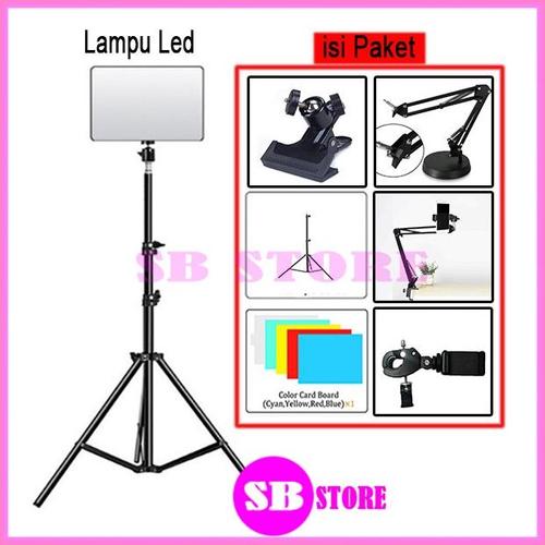 Jual Lampu Mua Foto Produk Studio Foto Led Camera Light / Lampu ...
