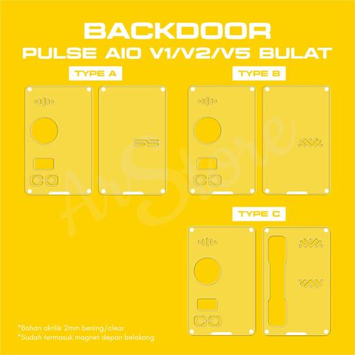 Jual Panel Backdoor Pulse Aio Bulat V1/V2/V5 - multi jaya furniture ...