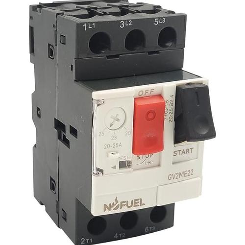 Jual Gv2Me22 Motor Circuit Breaker 2025A Manual Motor Starter Button ...