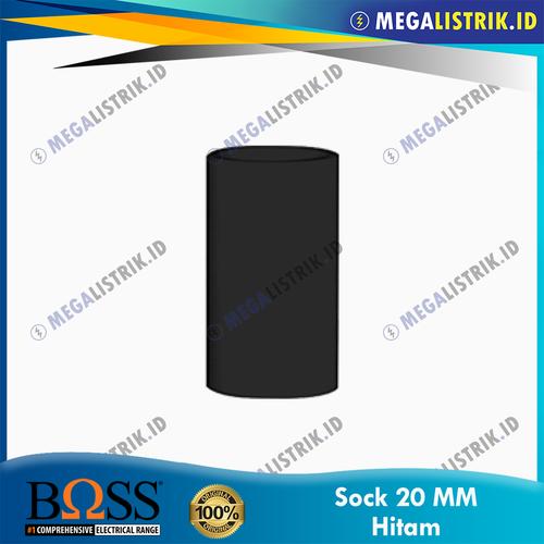 Jual Boss Sock 20MM Hitam B242 / Sok Sambungan Pipa Listrik 20 MM / Sox ...
