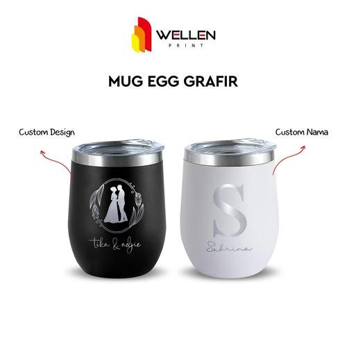 Jual WELLEN PRINT – Cetak Mug Egg Shaped Grafir Custom / Tumbler Coffee ...