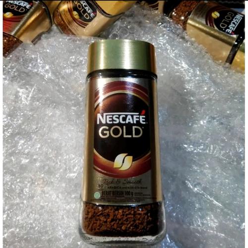 Jual Nescafe Gold Kopi Instant Kopi Hitam Blend (100 gr). - Kota Medan ...