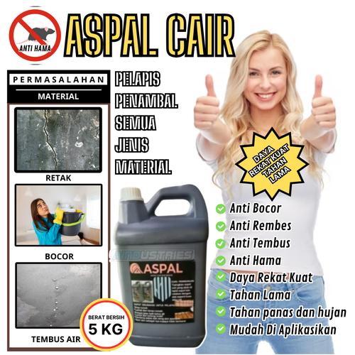 Promo Pelapis Keramik Tahan Air Bitumen Aspal cair 5kg Untuk semua ...