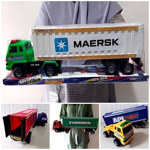 Jual Mainan Truk Kontainer Box Ekspedisi Petikemas Besar Mobil ...