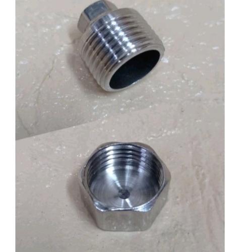 Jual Dop stainless/Penutup lubang kran stainless 1/2 inch/Plug 1/2 inch ...