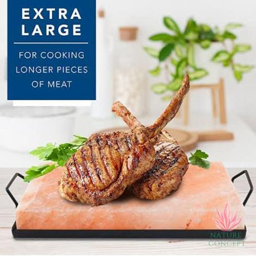 Jual Himalayan Salt Plate Salt Block Grill BBQ Serving Platter Alas ...