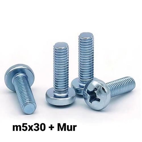 Jual Baut JP M5 X 30mm Plus Mur Putih Galvanis - Jakarta Pusat - TEHNIK ...