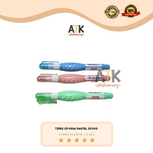 Jual Tip Ex Cair Joyko Pastel CF-P236 / Correction Fluid Cair Tipex atk ...