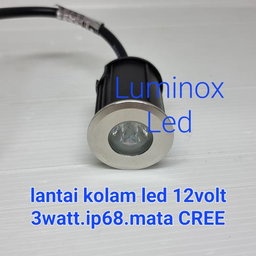 Jual lampu tanam lantai kolam underground 2w 2watt 2 watt 12v 12volt ...