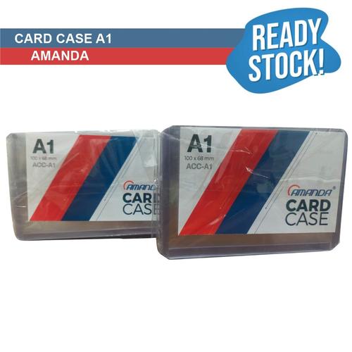Jual Plastik Card Case A1 ID Card NameTag AMANDA Ukuran 100 x 68 mm ...